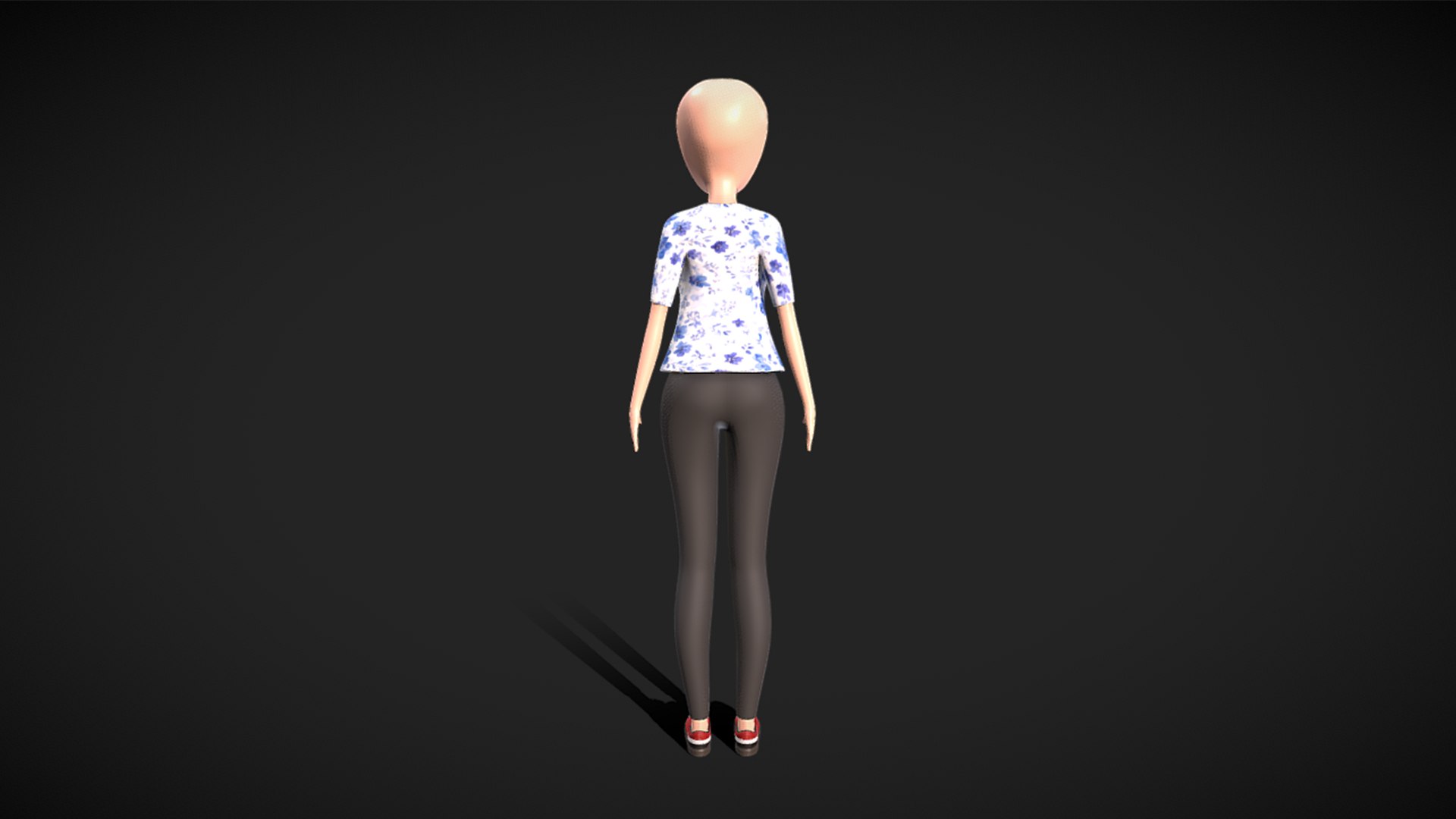 3D model Female Dummy Body with cloths - TurboSquid 2168432