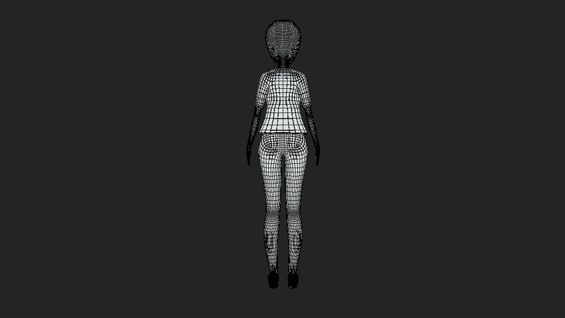 3D model Female Dummy Body with cloths - TurboSquid 2168432