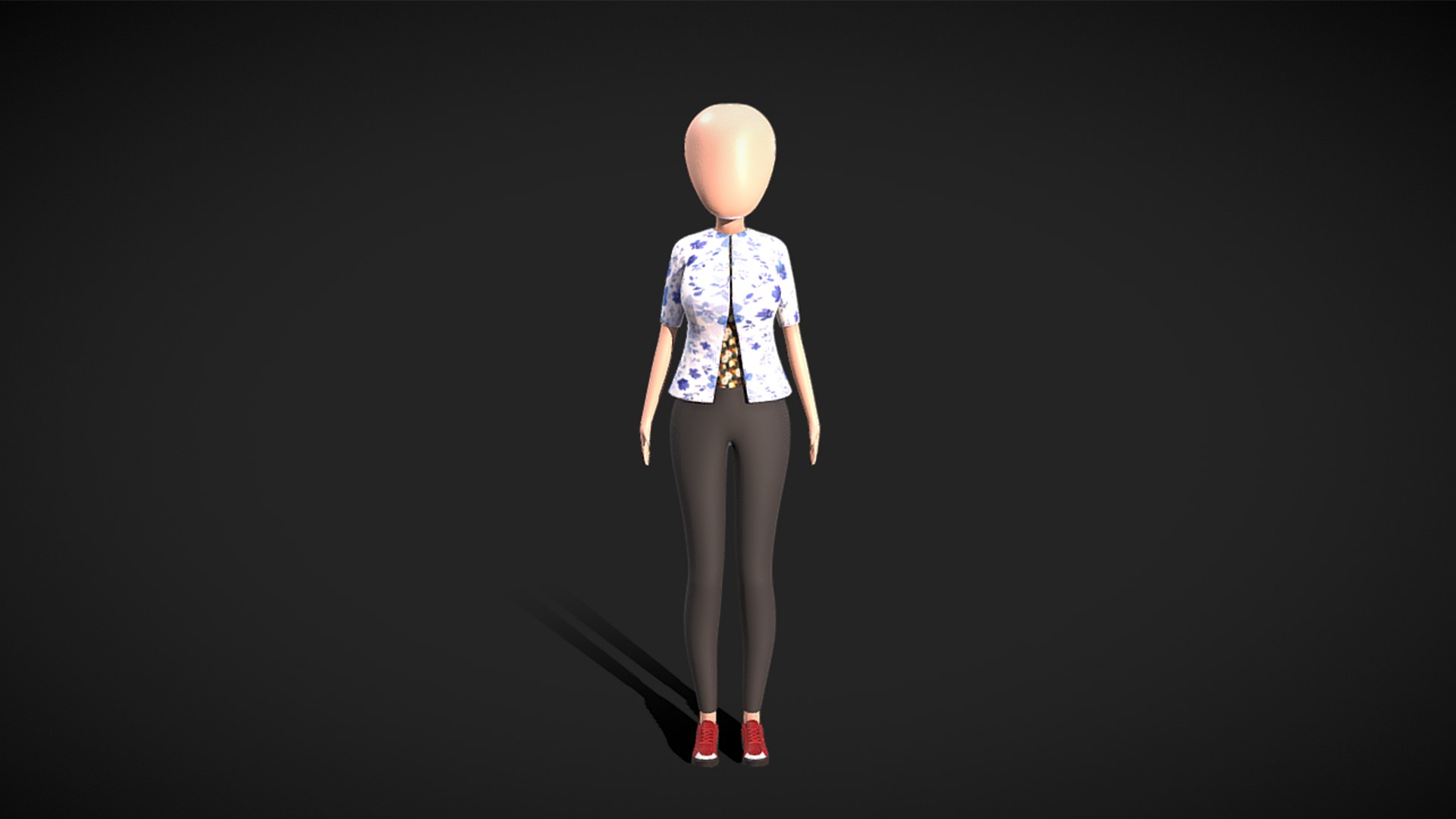 3D model Female Dummy Body with cloths - TurboSquid 2168432