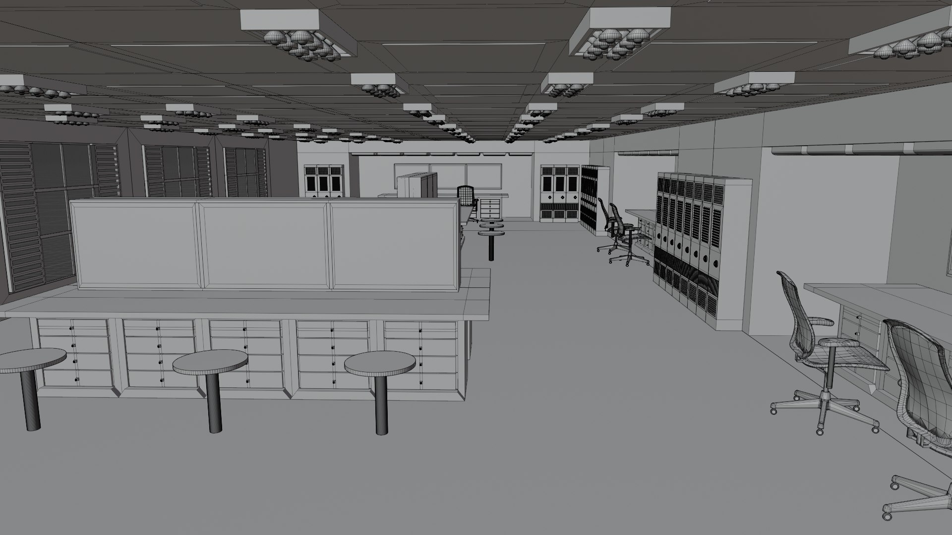 3D Workshop Interior model - TurboSquid 2179228