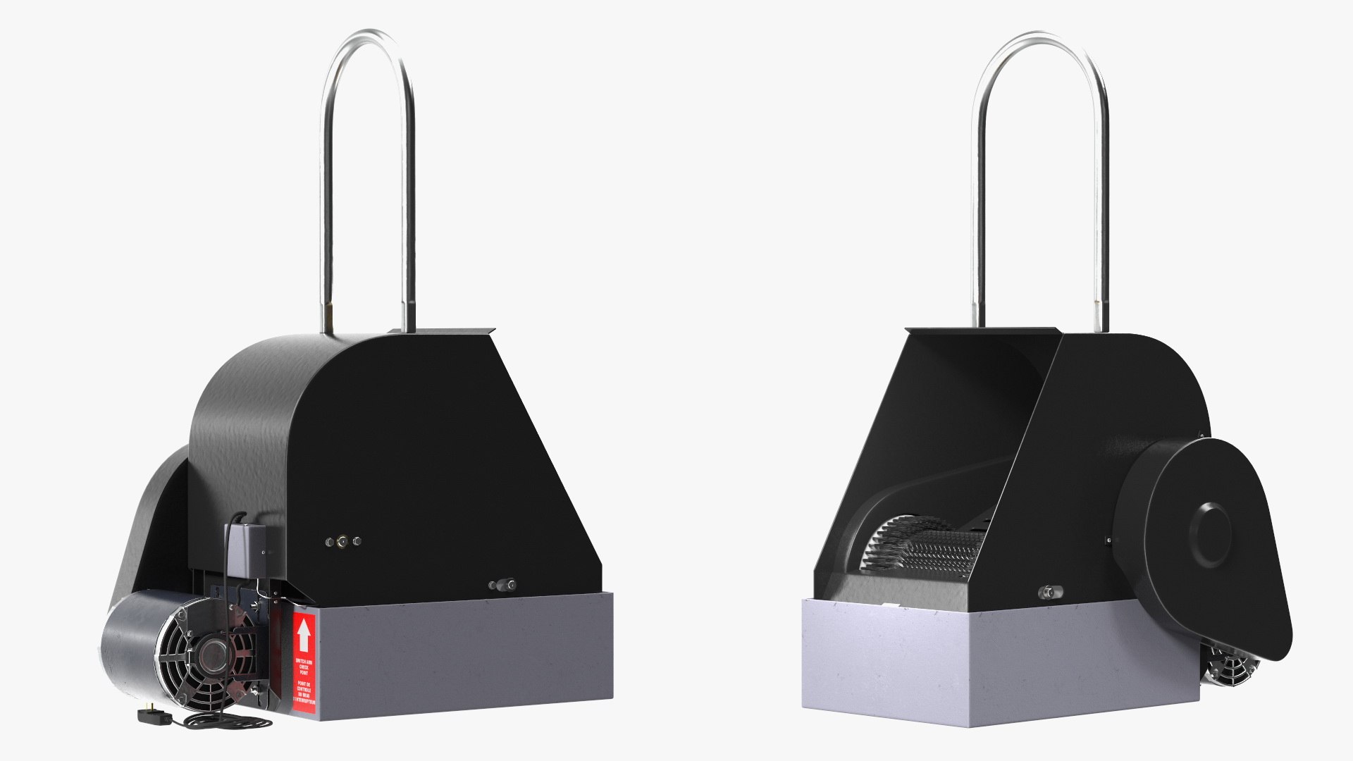 Black Industrial Boot Cleaner 3D - TurboSquid 2073103