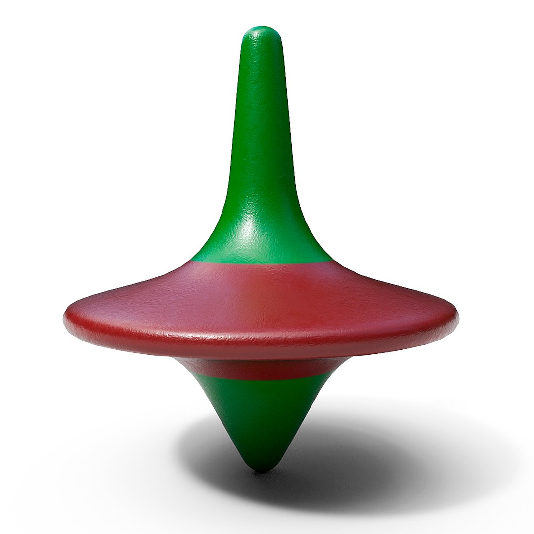 3D Spinning Top Model - TurboSquid 1799669