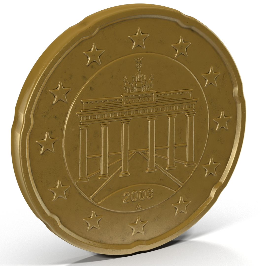 3ds German Euro Coin 20