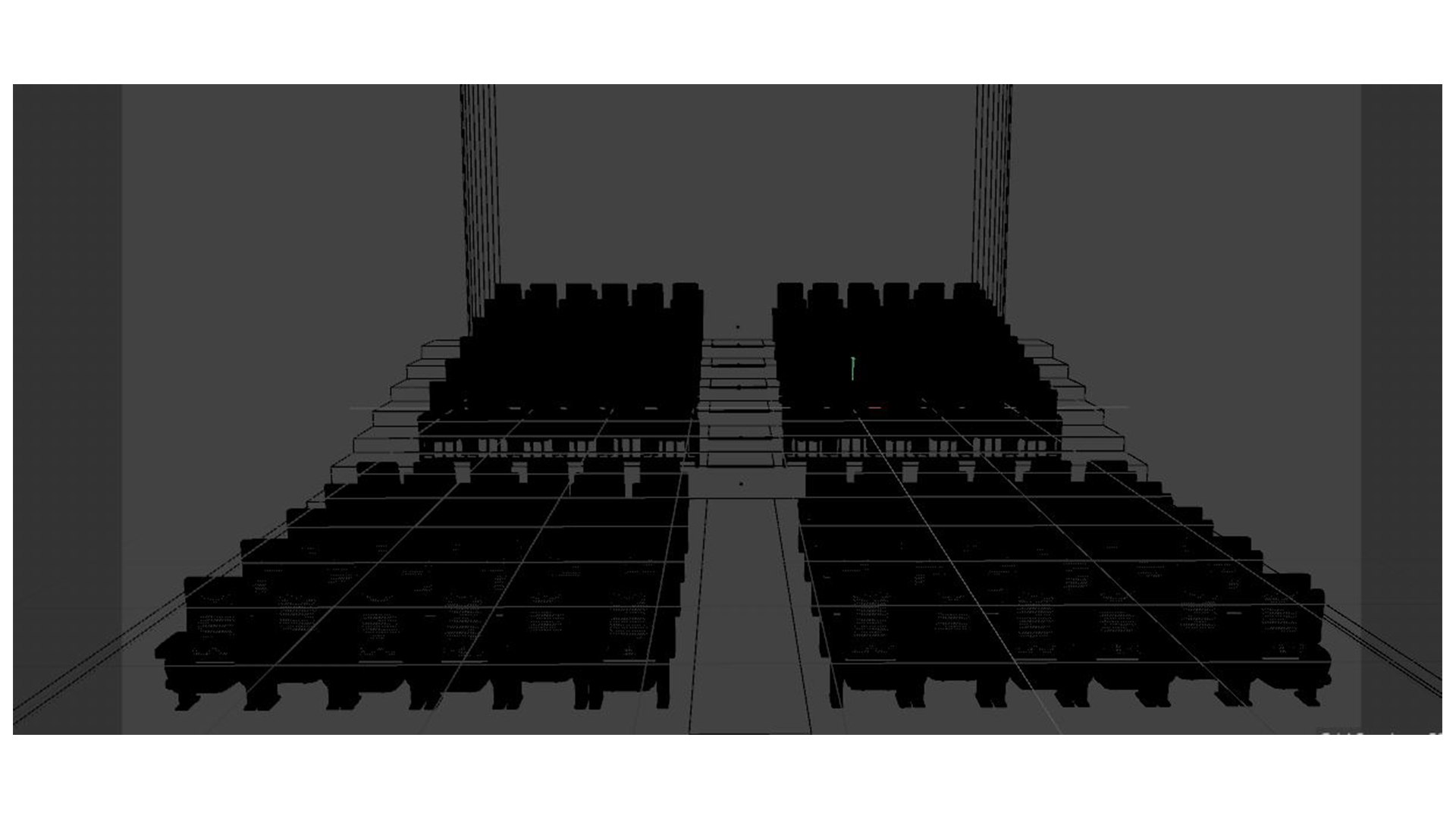 Cinema Movie Theatre Seating Set Model - TurboSquid 1778207