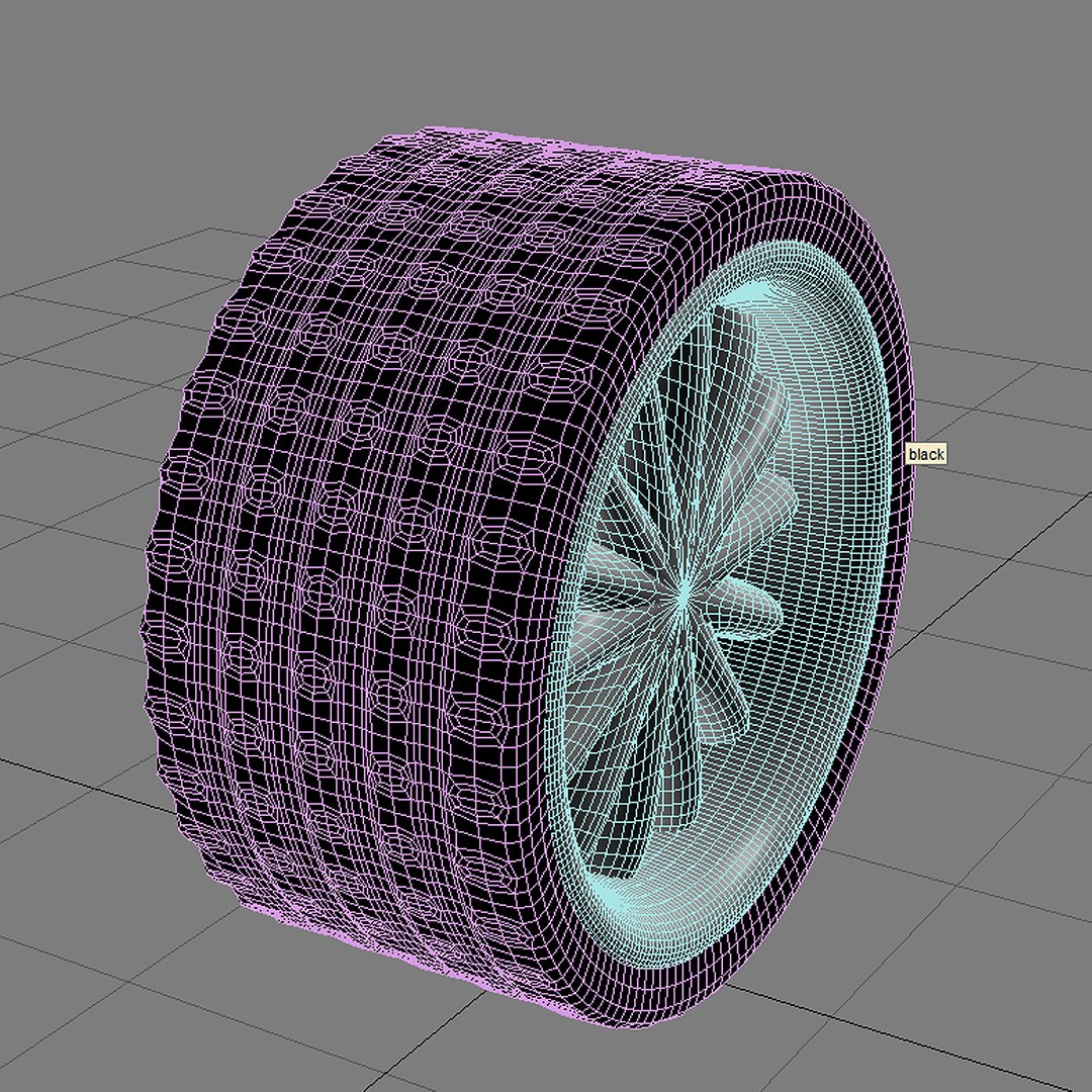 free wheel 2010 3d model