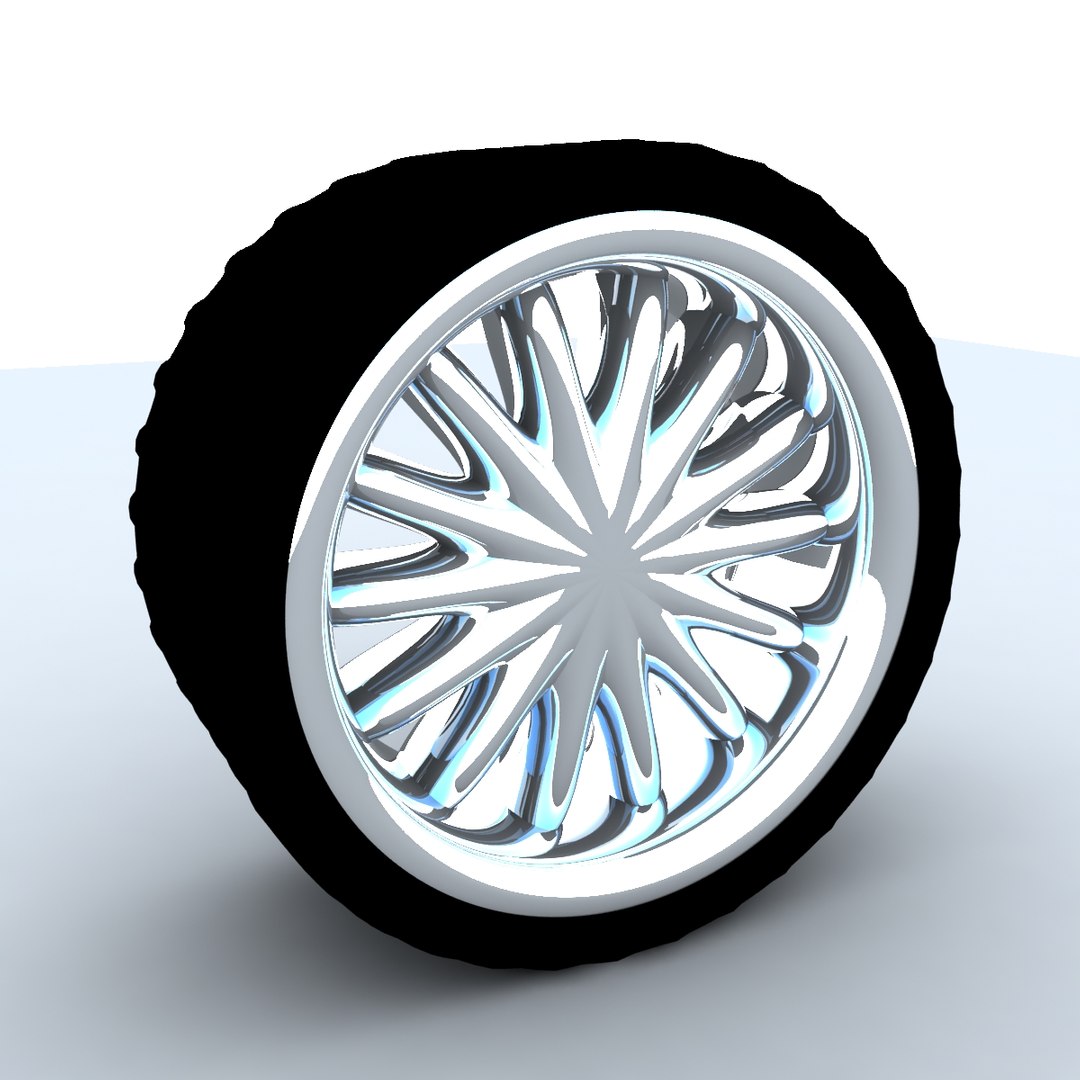 free wheel 2010 3d model