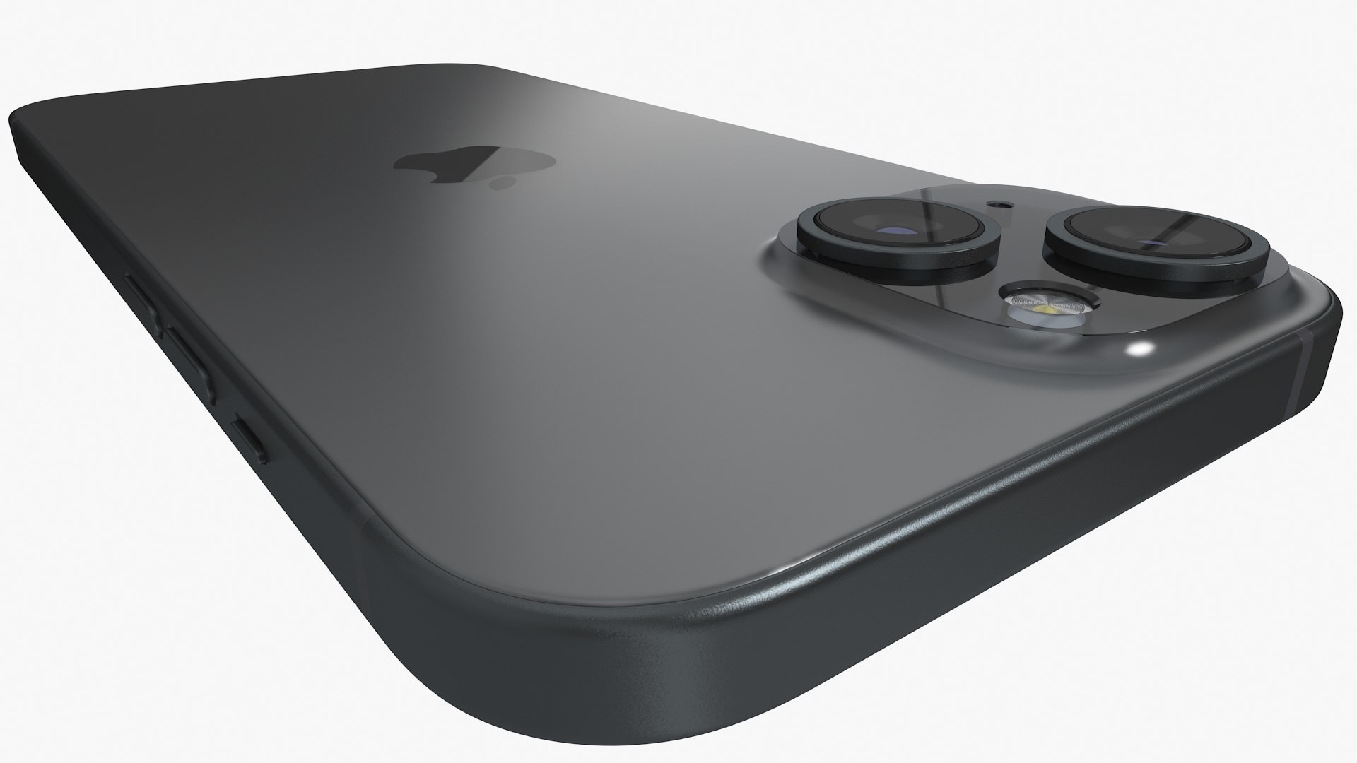 3D Apple IPhone 15 Black Model - TurboSquid 2124921