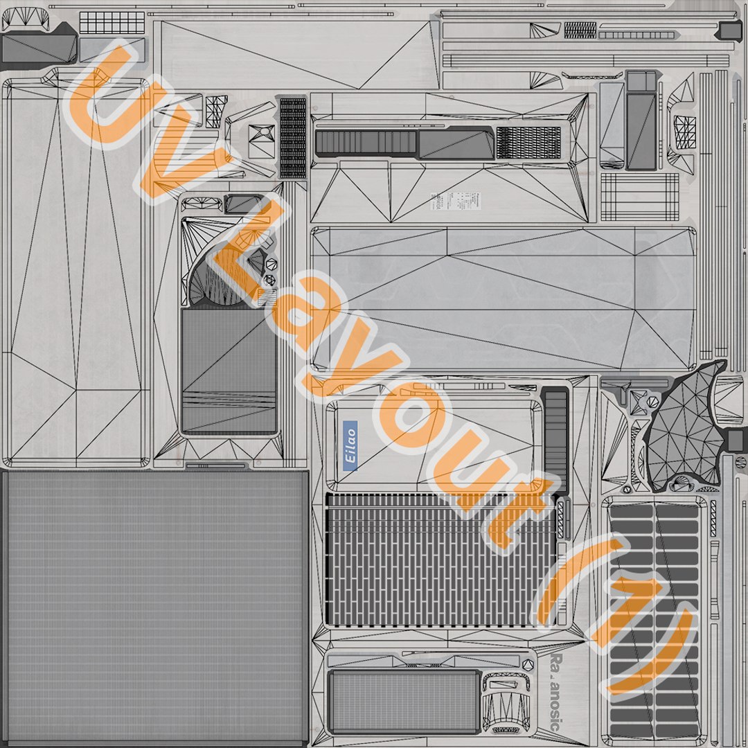 3D Model Japanese Modern House - TYO-FS Series - Bundle 4 Models ...