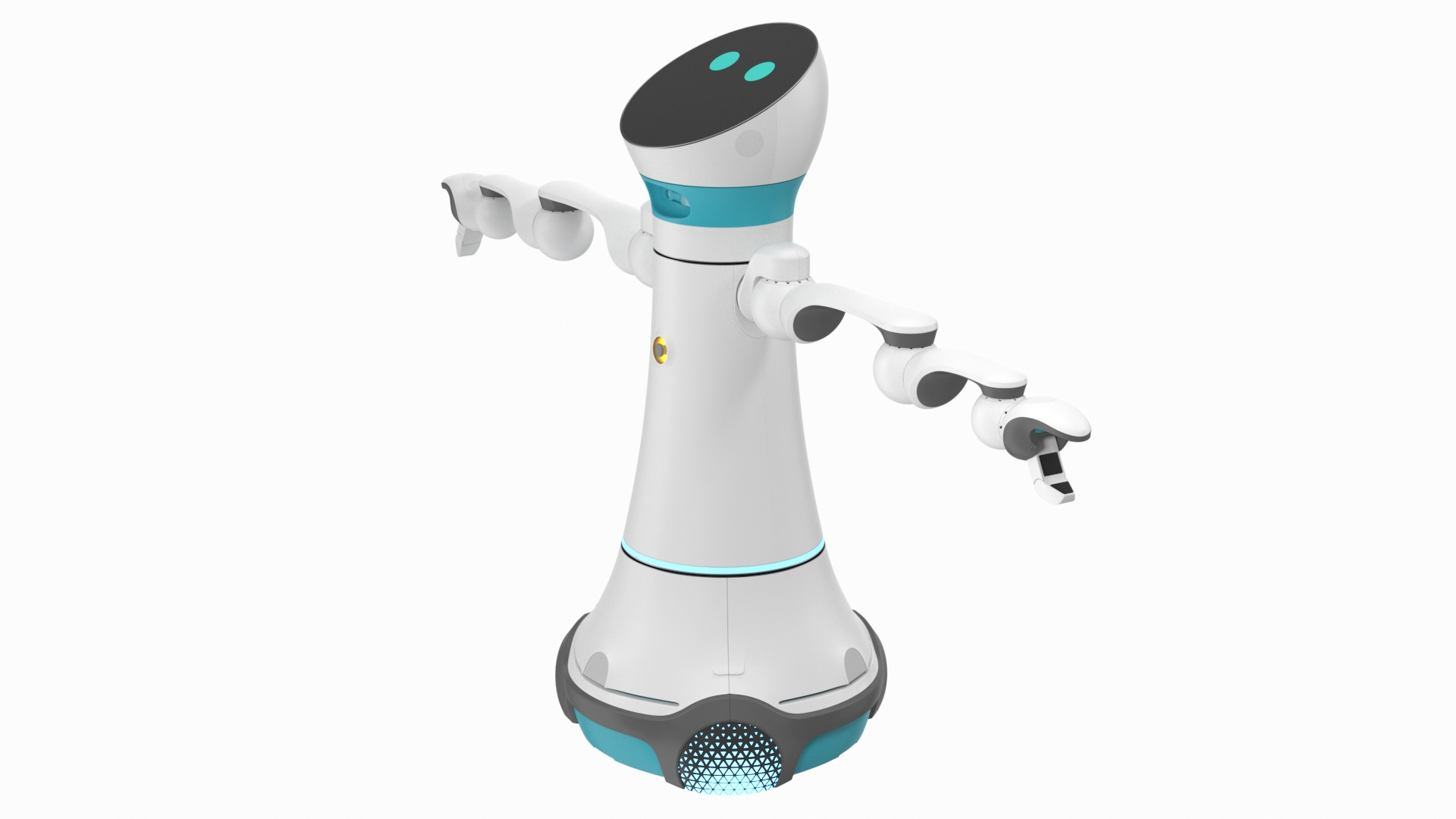 3D model modular service robot rigged - TurboSquid 1604195