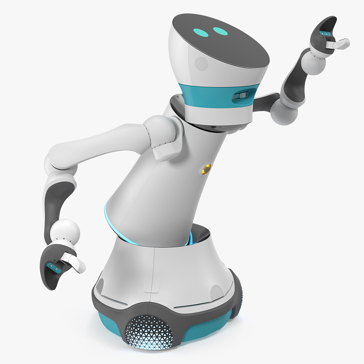3D model modular service robot rigged - TurboSquid 1604195