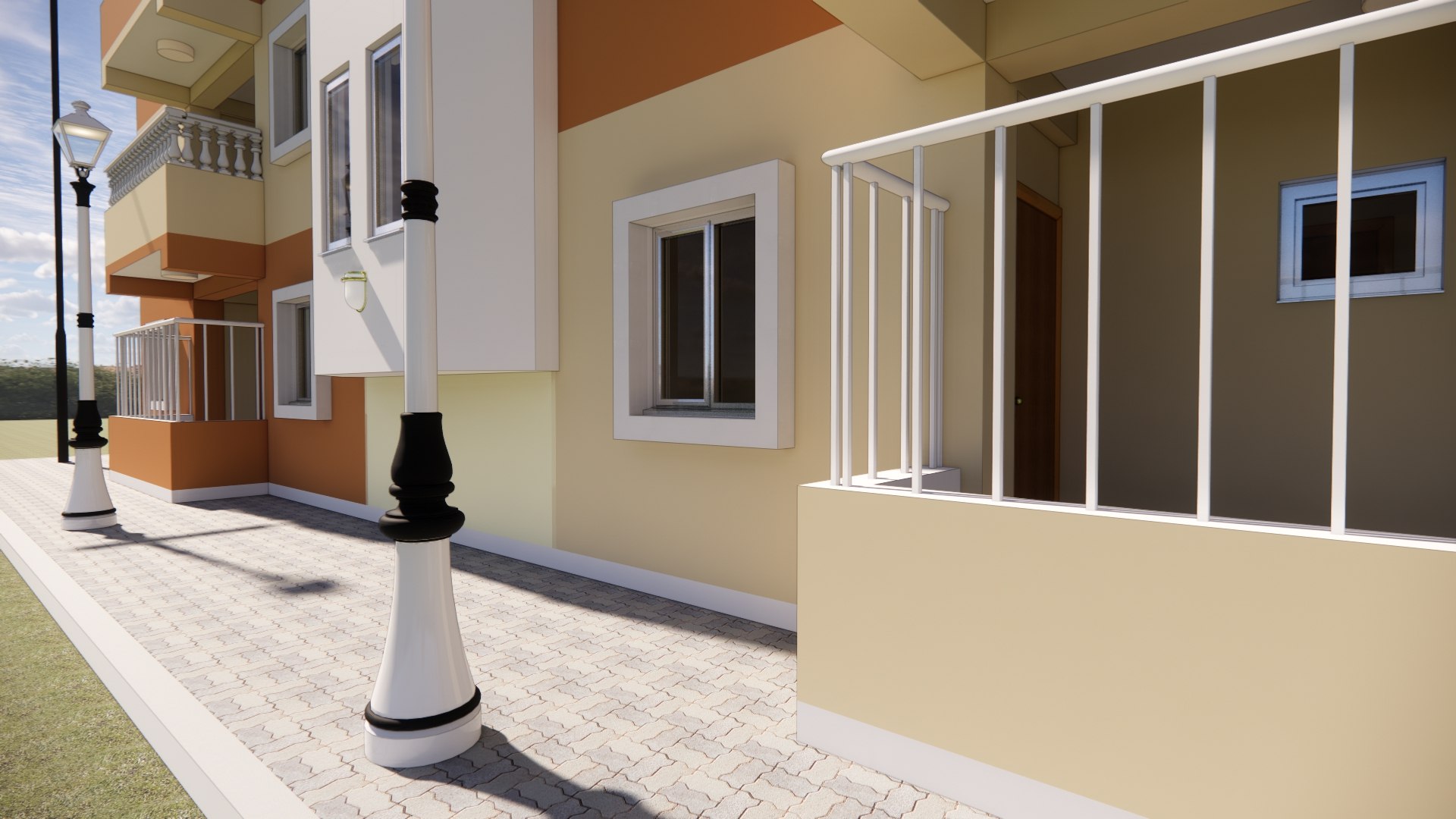 Residential Building G Plus 4 In Revit 3D Model - TurboSquid 2199136