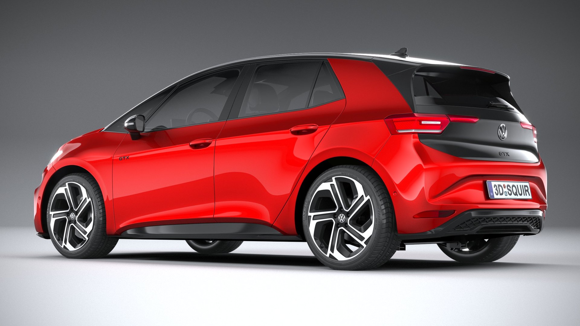 3D Volkswagen ID3 GTX 2025 - TurboSquid 2212464