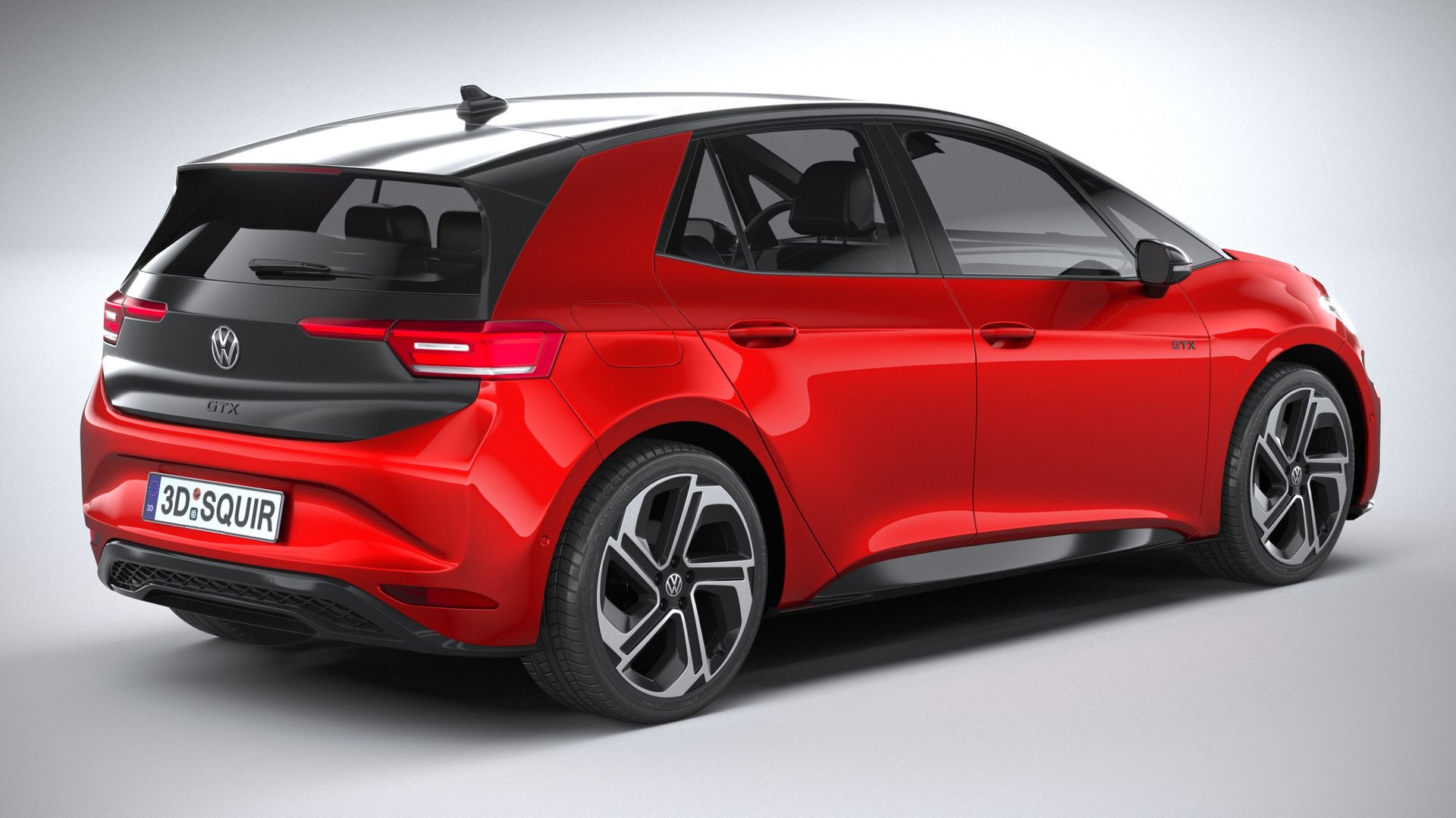 3D Volkswagen ID3 GTX 2025 - TurboSquid 2212464