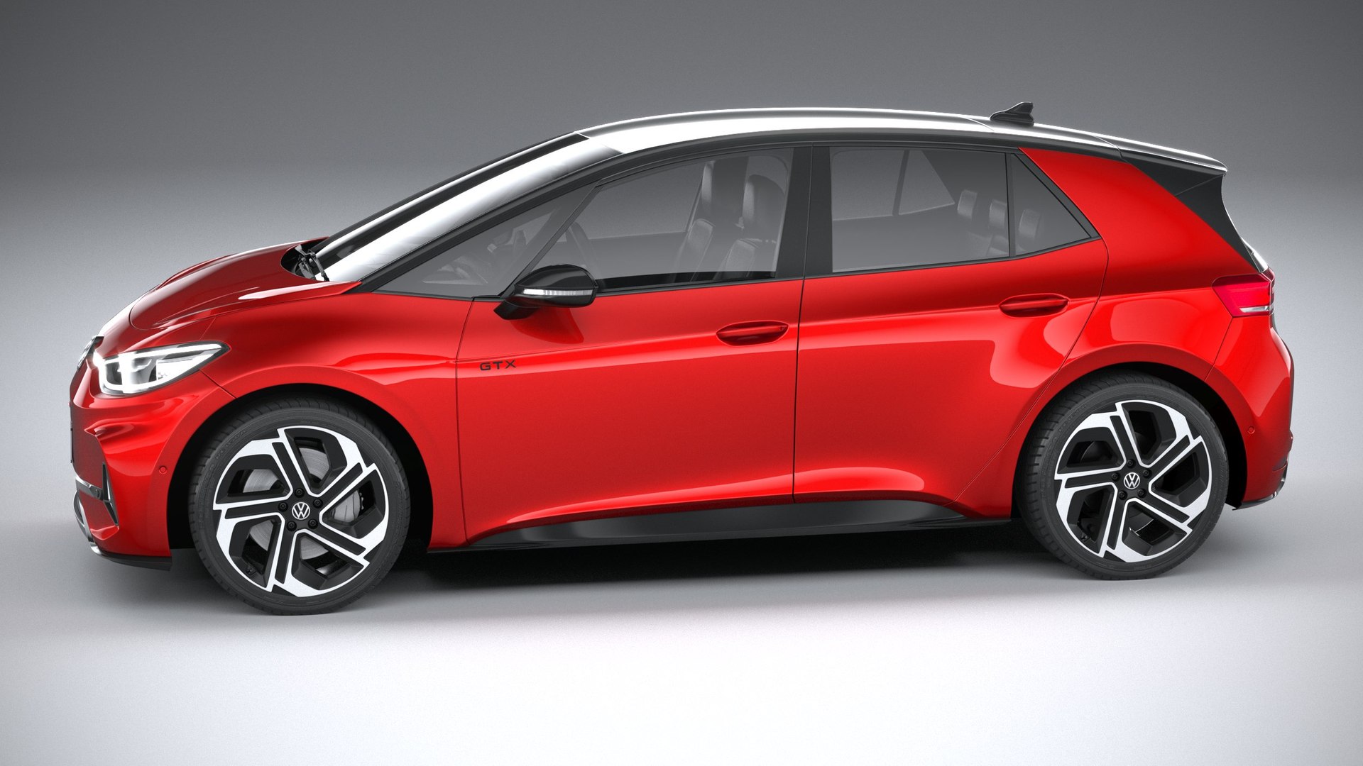 3D Volkswagen ID3 GTX 2025 - TurboSquid 2212464