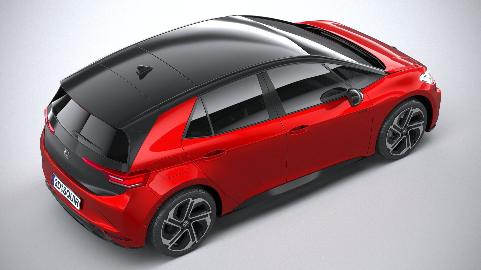 3D Volkswagen ID3 GTX 2025 - TurboSquid 2212464