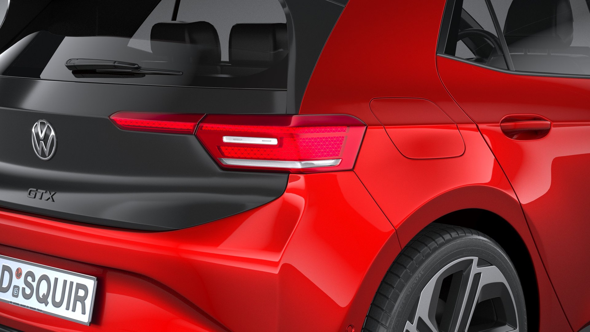 3D Volkswagen ID3 GTX 2025 - TurboSquid 2212464