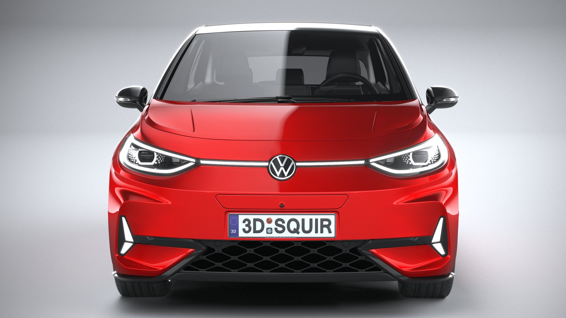 3D Volkswagen ID3 GTX 2025 - TurboSquid 2212464