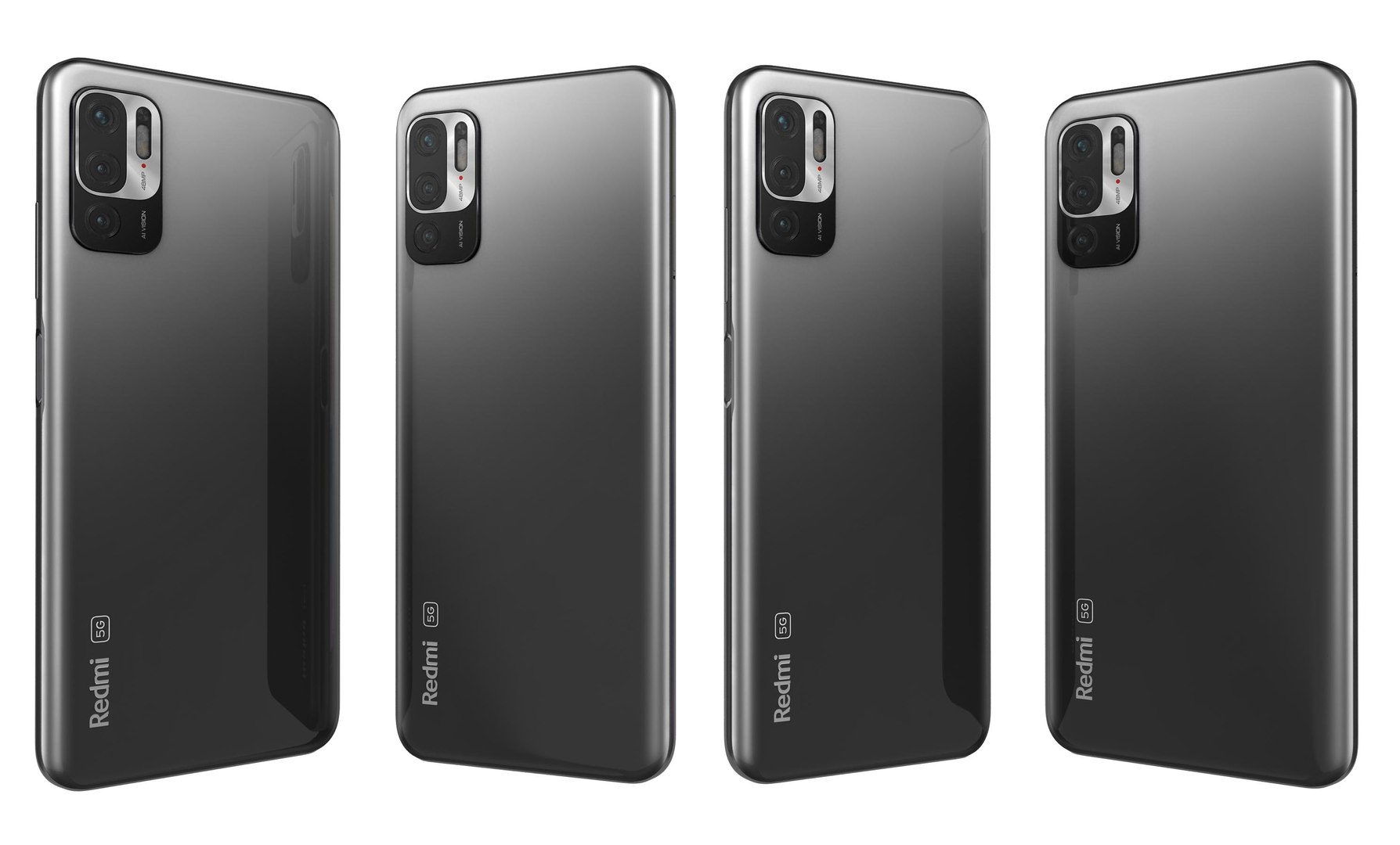 3D Model Xiaomi Redmi Note 10 5G Graphite Gray - TurboSquid 1807707