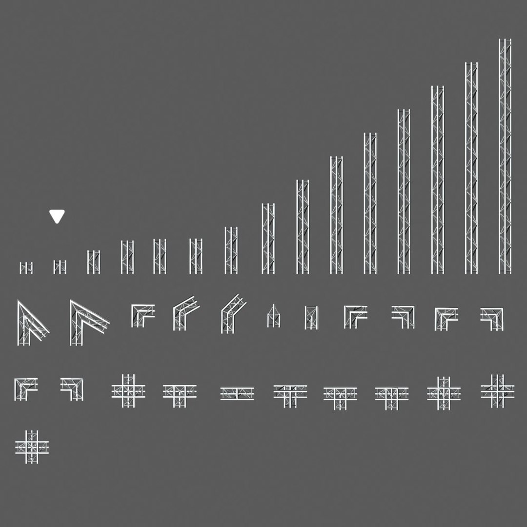 3d Model Truss X30d