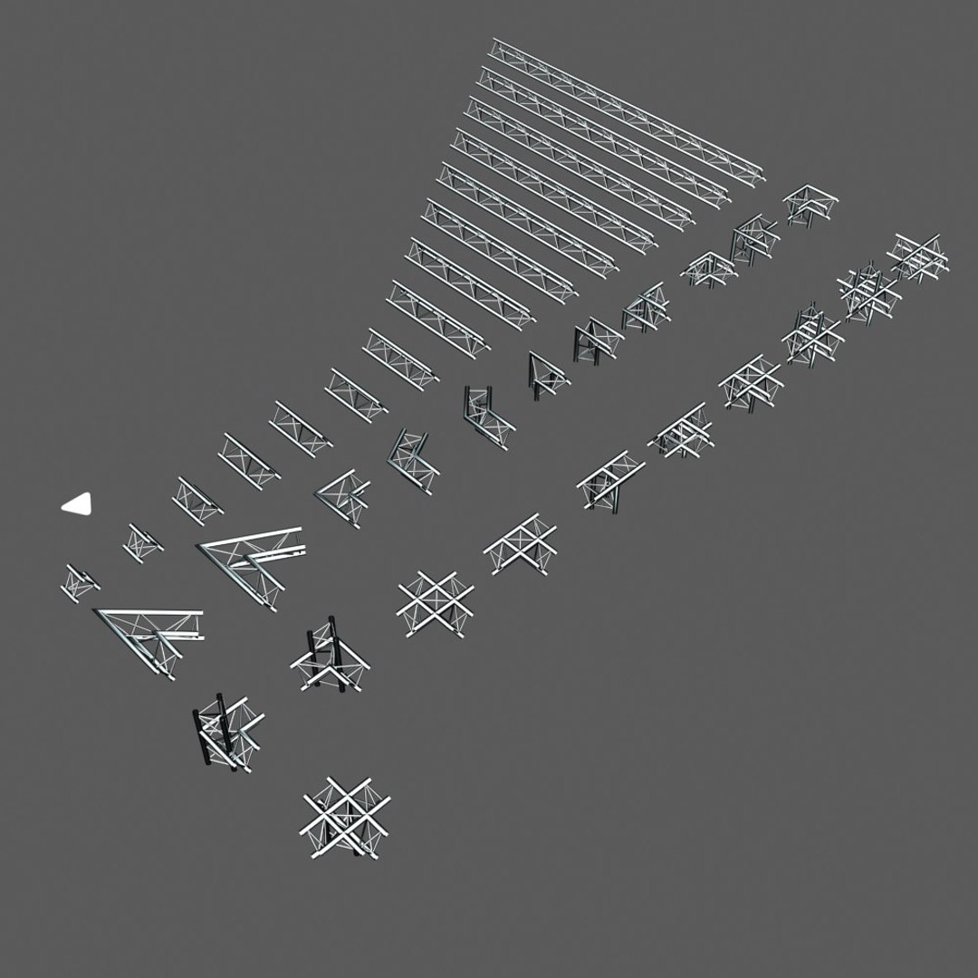3d Model Truss X30d