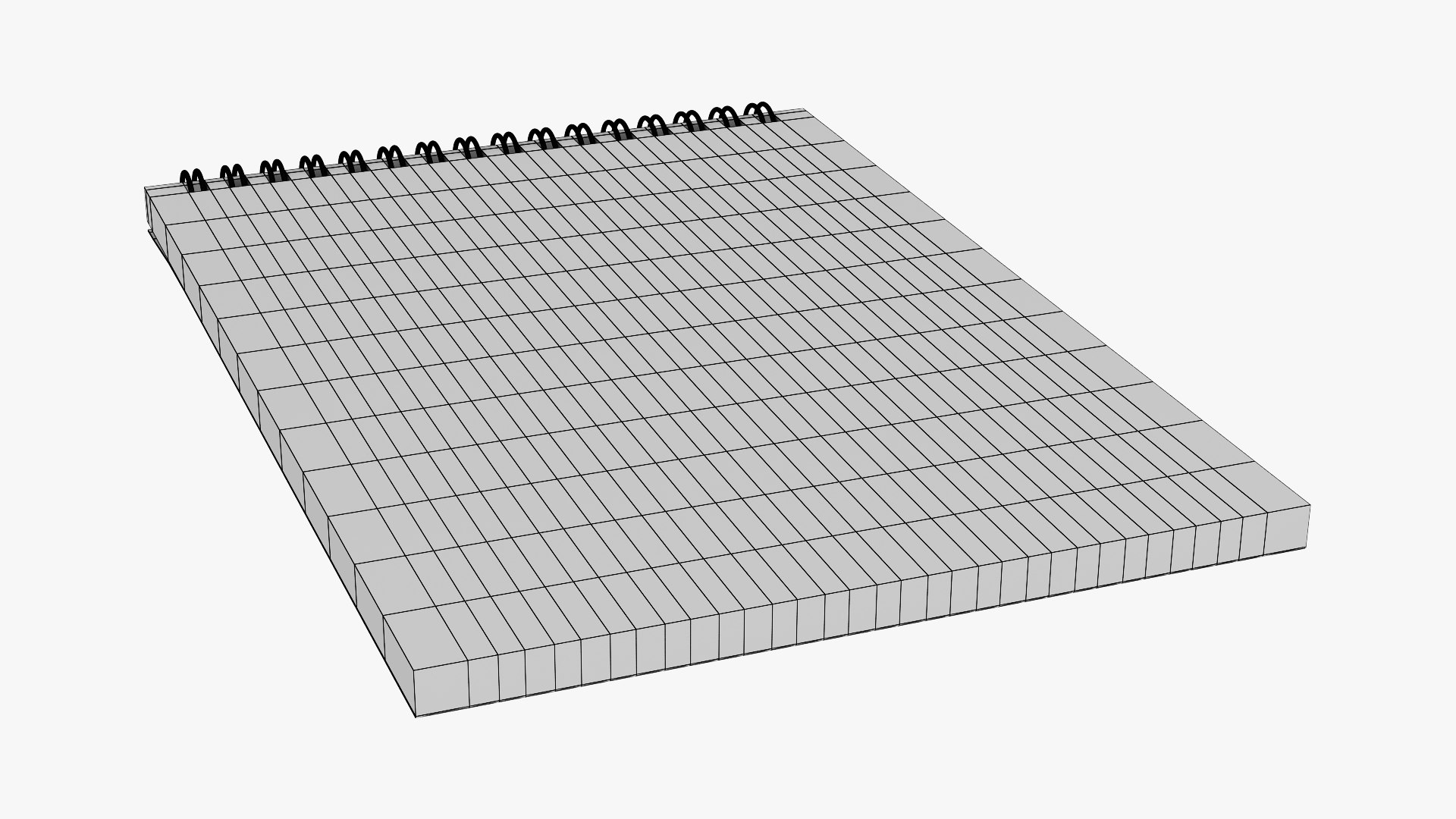 Notebook 02 3D - TurboSquid 1968173