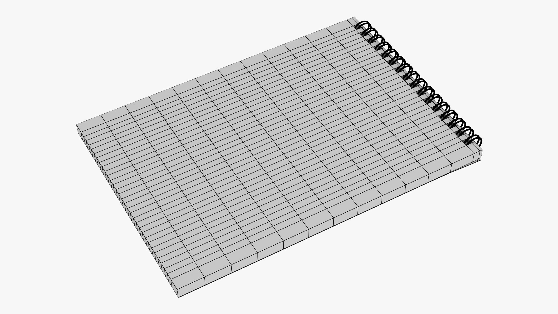Notebook 02 3D - TurboSquid 1968173