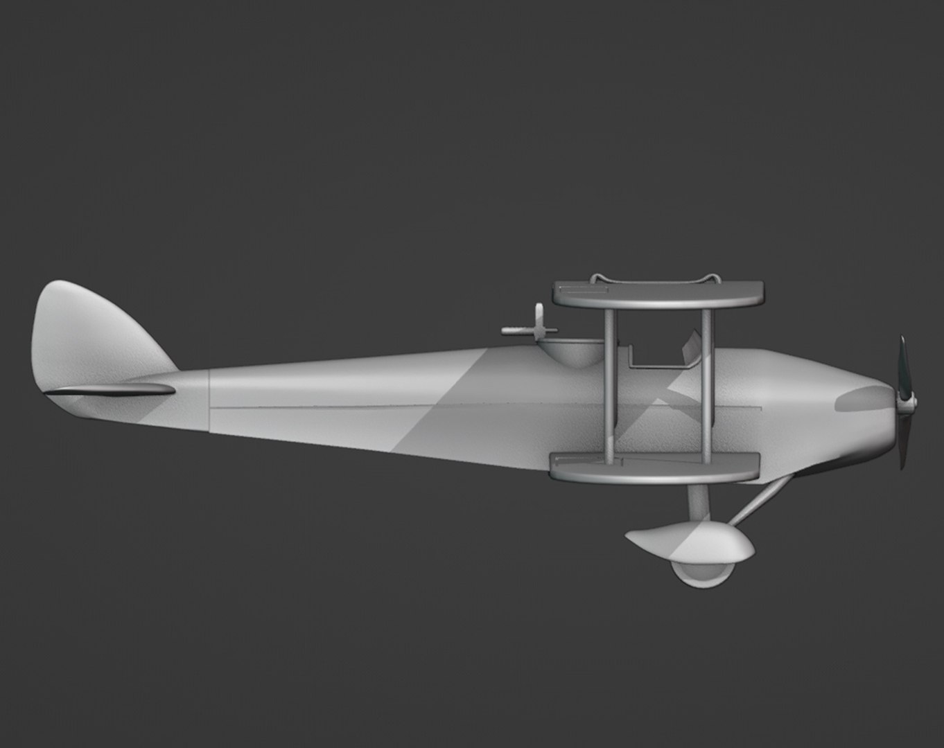 3D Model Biplane Printable - TurboSquid 2110434
