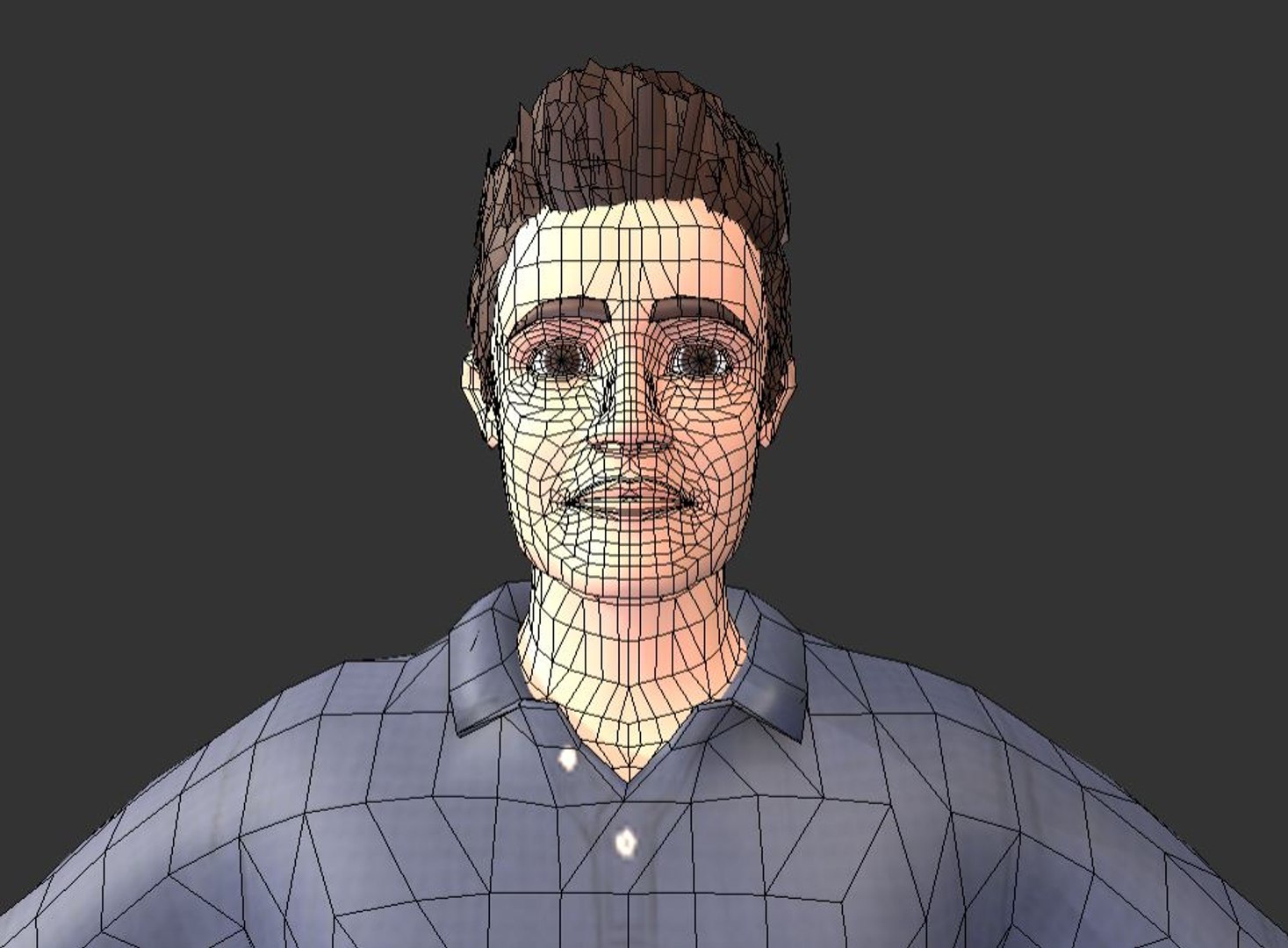 Young Cartoon Man 3D Model - TurboSquid 1315875