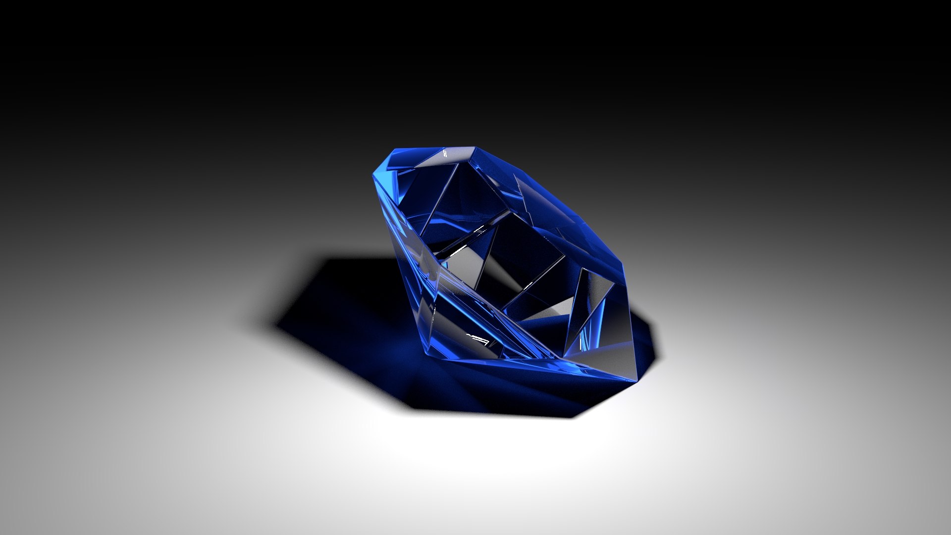 Blue Diamond 3d Model