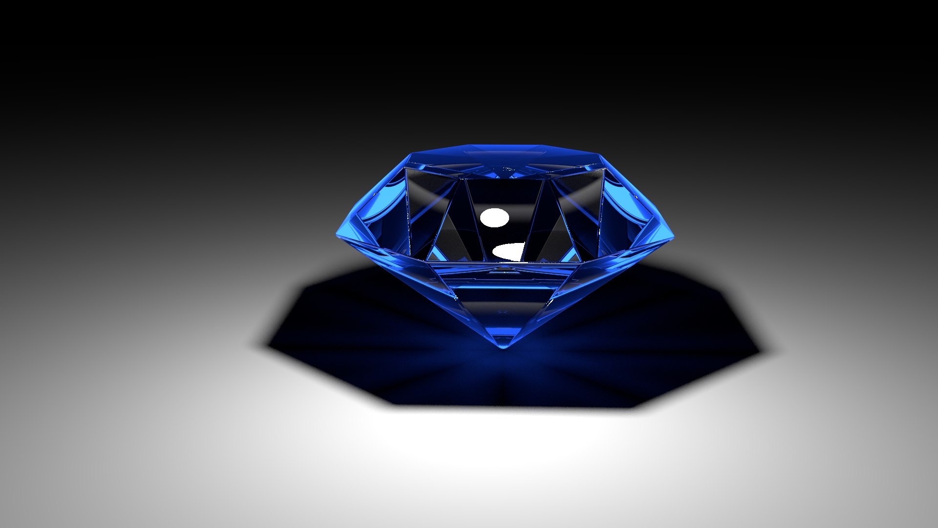 Blue Diamond 3d Model