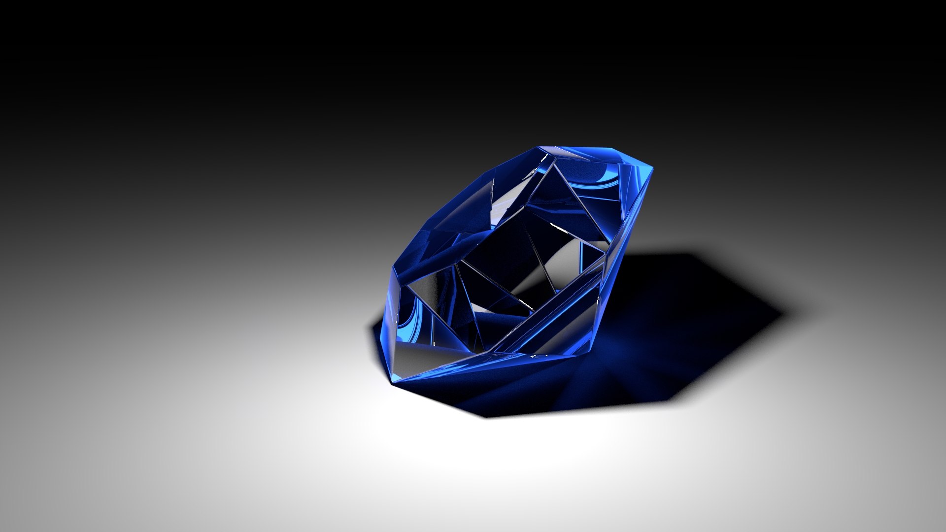 Blue Diamond 3d Model