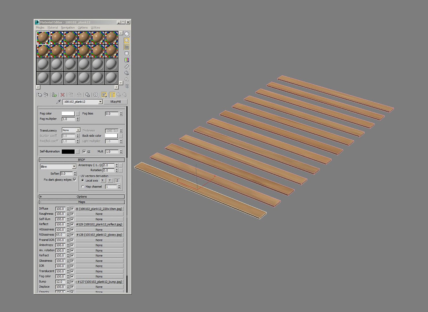 3D Natural Classic Grade Solid Oak Flooring Model - TurboSquid 2165175