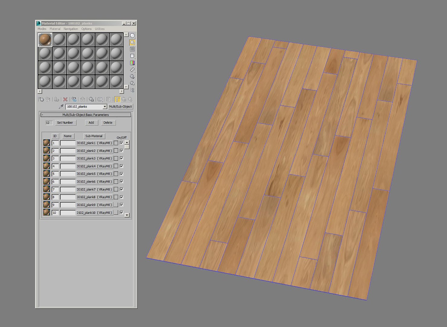 3D Natural Classic Grade Solid Oak Flooring Model - TurboSquid 2165175