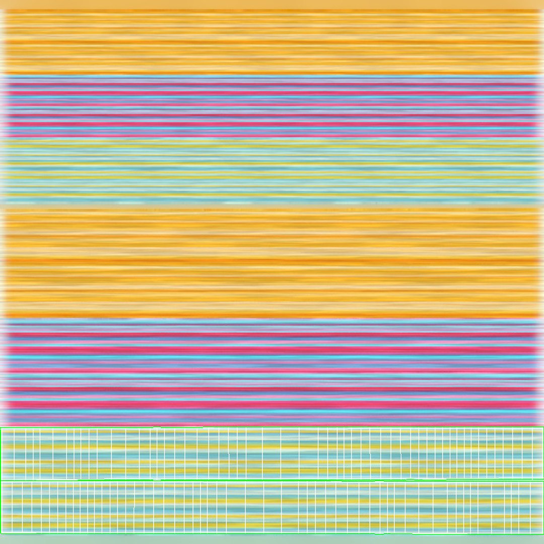 3d-paintbrush-strokes---v6-teal-yellow Model - TurboSquid 1315277