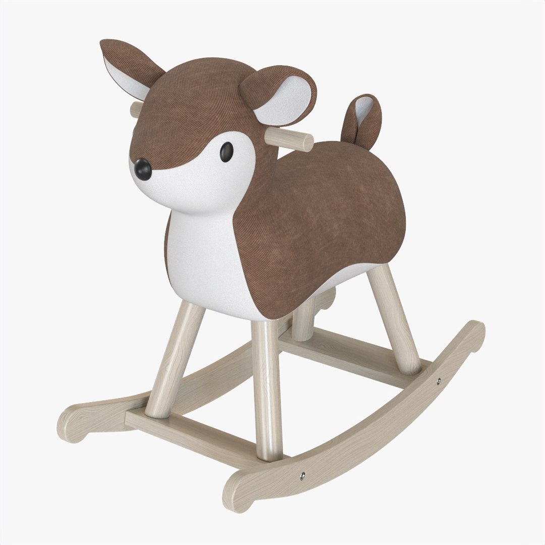 3D Rocking Deer Ride-on - TurboSquid 1842108