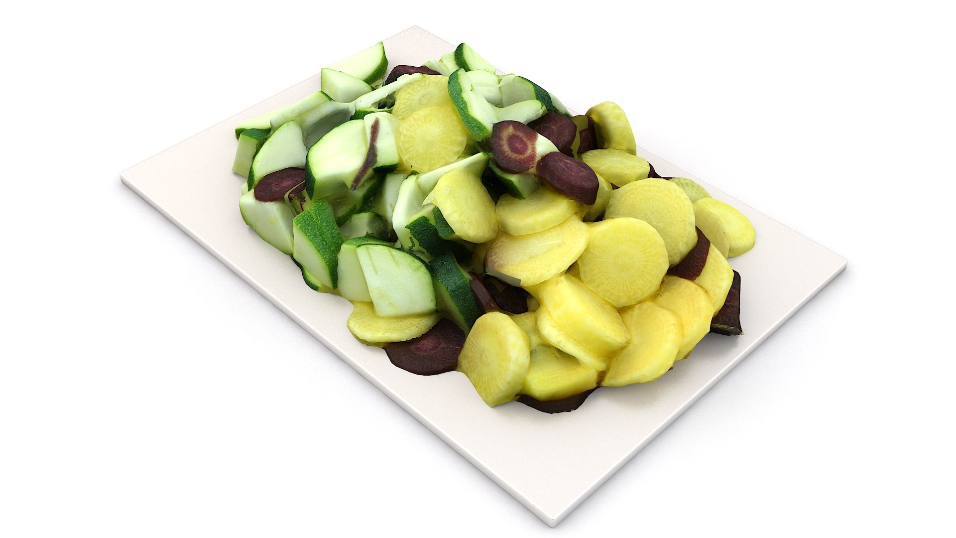 3D Scan Sliced Vegetables Carrot - TurboSquid 1503418