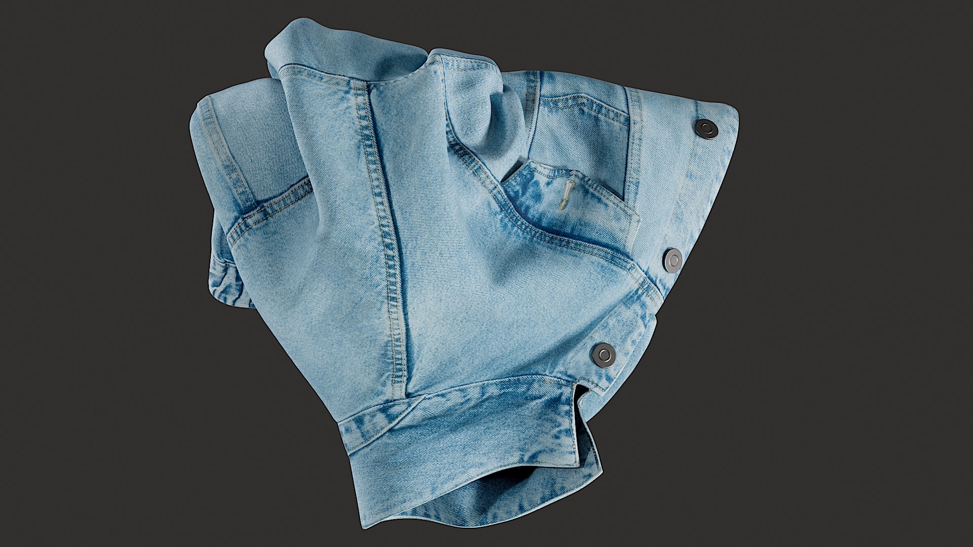 3D realistic women s jean model - TurboSquid 1589020