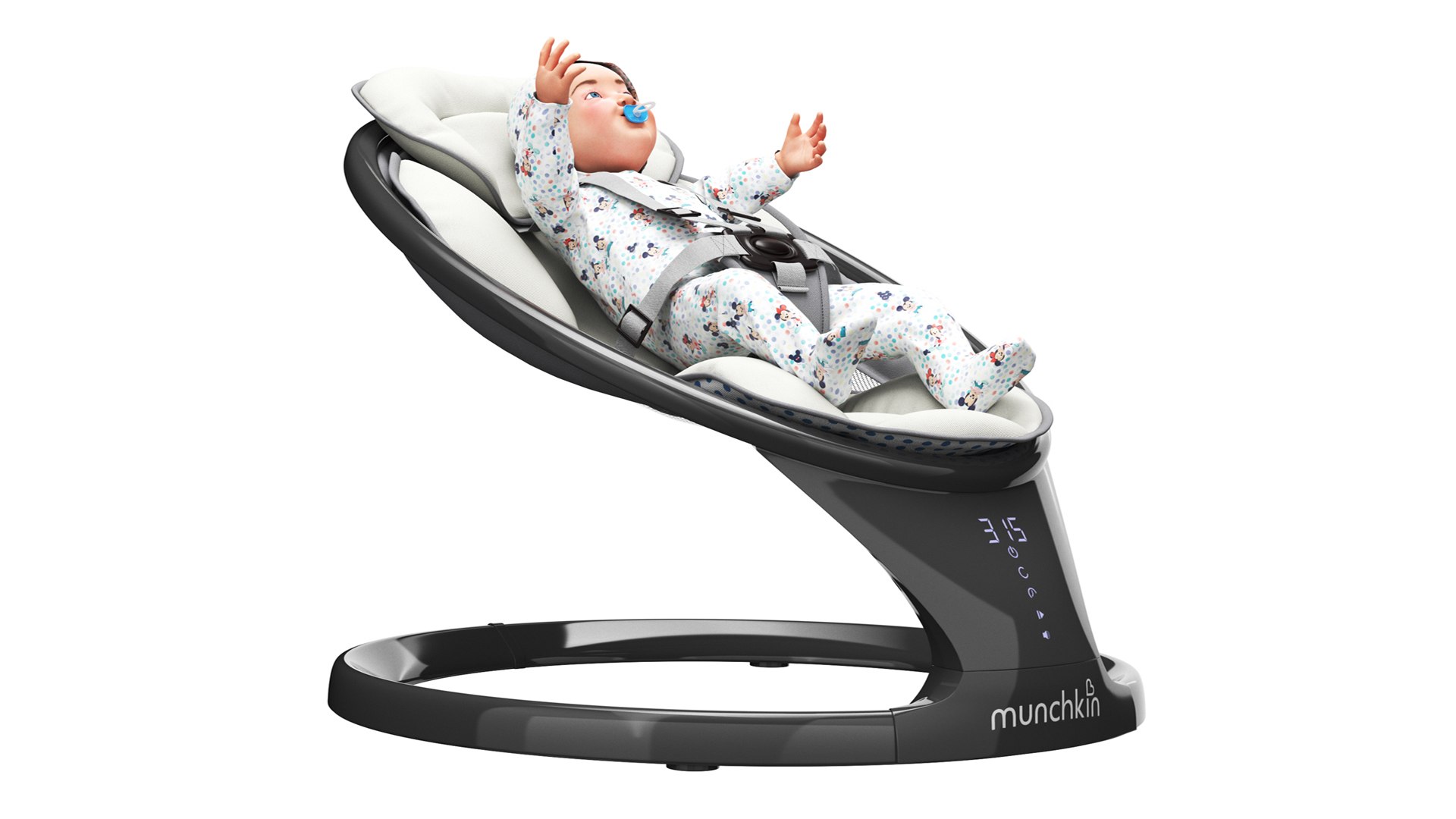 3D Baby Rocker Munchkin Cradle - TurboSquid 2289417