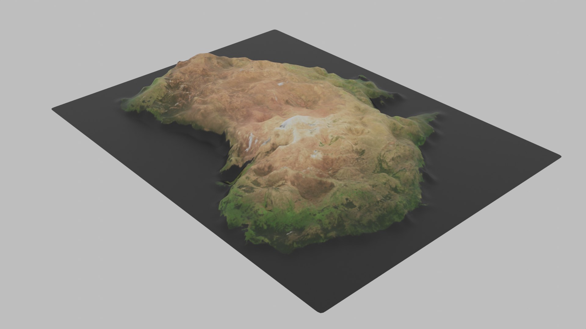 Australia Map 3D Model - TurboSquid 2068752