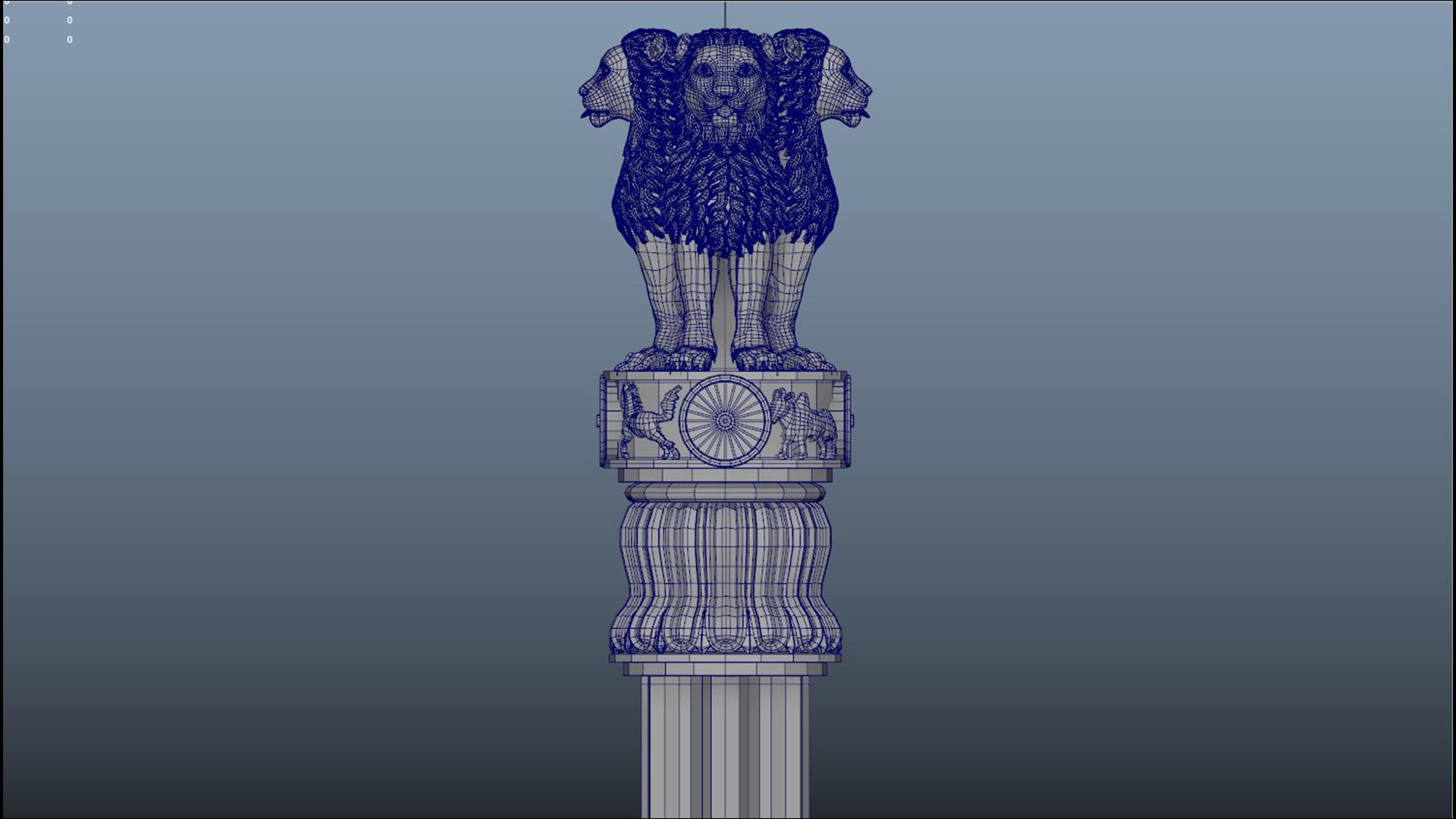 Pillars Of Ashoka 3D - TurboSquid 2219636
