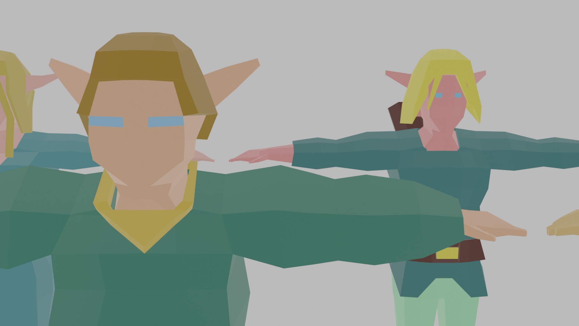 Low Poly Elves Collection Pack 3D model - TurboSquid 2165254