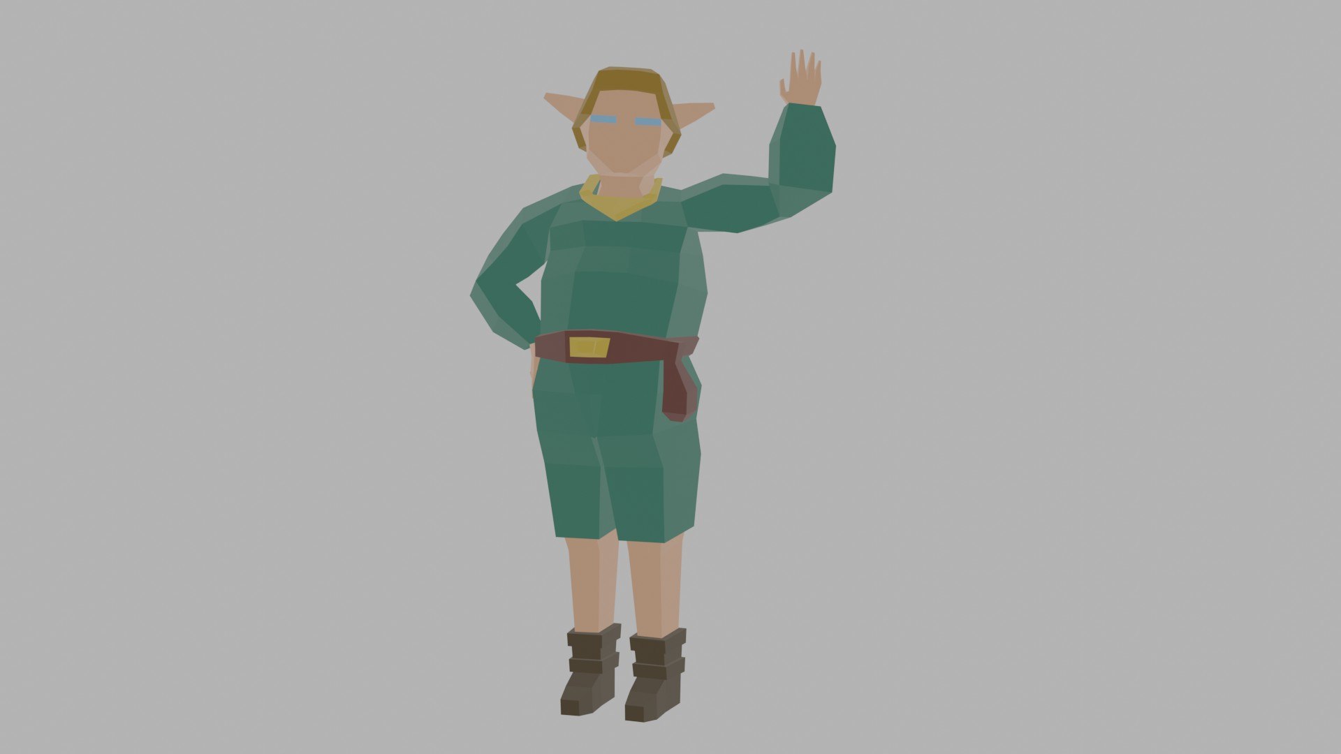 Low Poly Elves Collection Pack 3D Model - TurboSquid 2165254