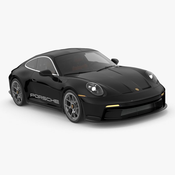 スポーツカー ポルシェ 911 2024 ブラック3Dモデル - TurboSquid 2265812