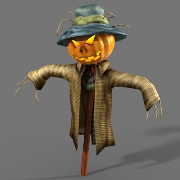 Scarecrow 3D Models for Download | TurboSquid