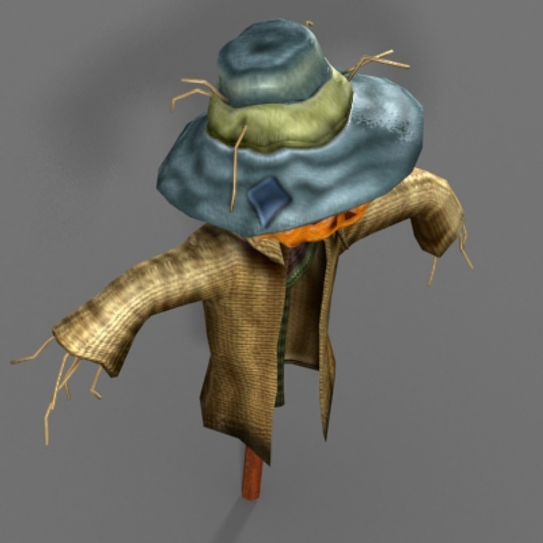 Pumpkin Scarecrow 3ds