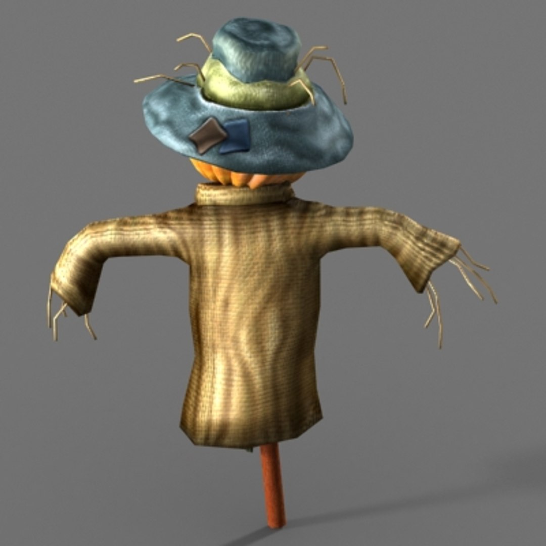 Pumpkin Scarecrow 3ds