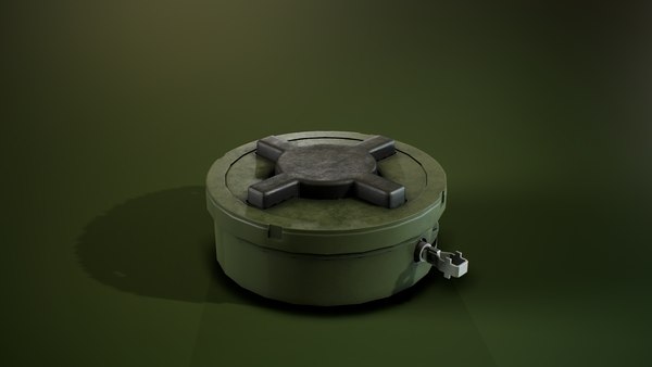 3D модель Противопехотная мина ПМН-2 - TurboSquid 1523047