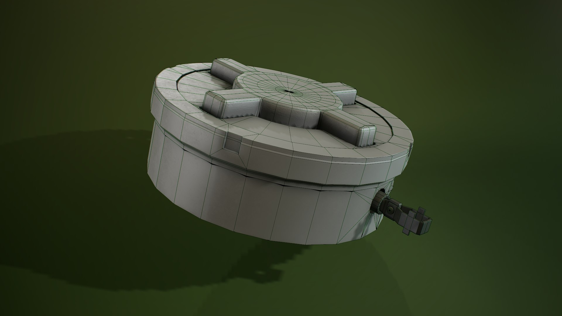3D Model Antipersonnel Landmine Pmn-2 - TurboSquid 1523047