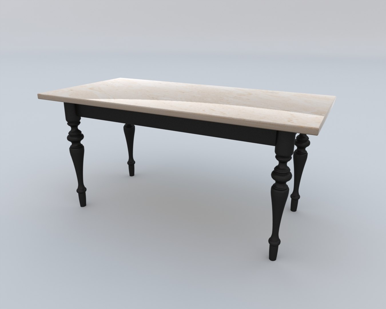 Dining Kitchen Table 3d Obj