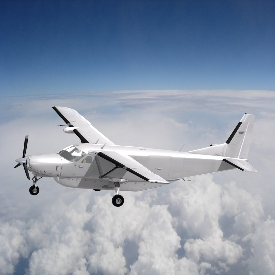 Cessna 208 Cargo Super 3d Model